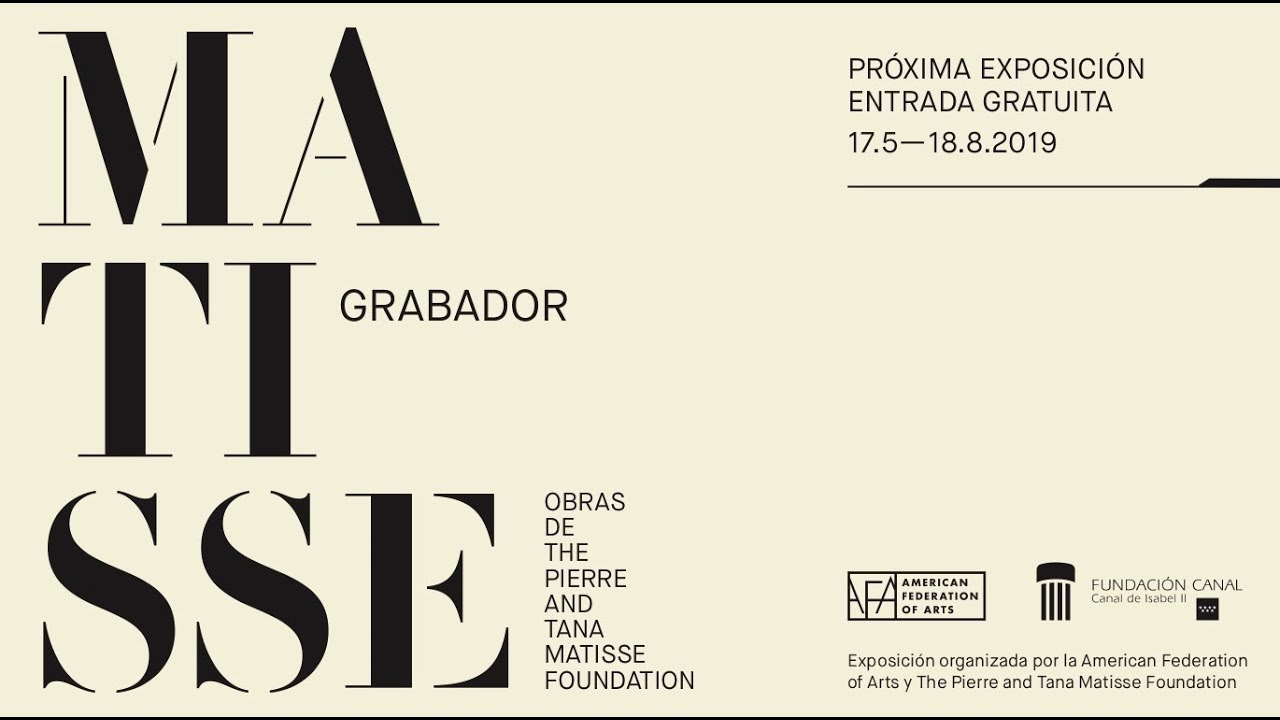 Matisse grabador. Obras de The Pierre and Tana Matisse Foundation - YouTube