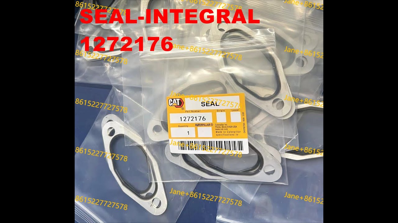 SEAL-INTEGRAL 1272176 - Caterpillar 127-2176 #seal #caterpillar - YouTube