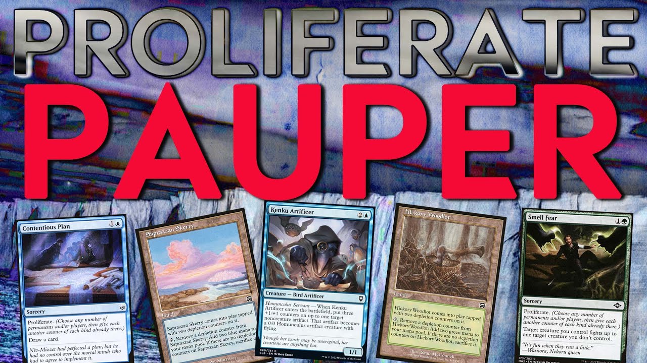 PAUPER - Proliferate WORKS?!? This list is so fun! - YouTube