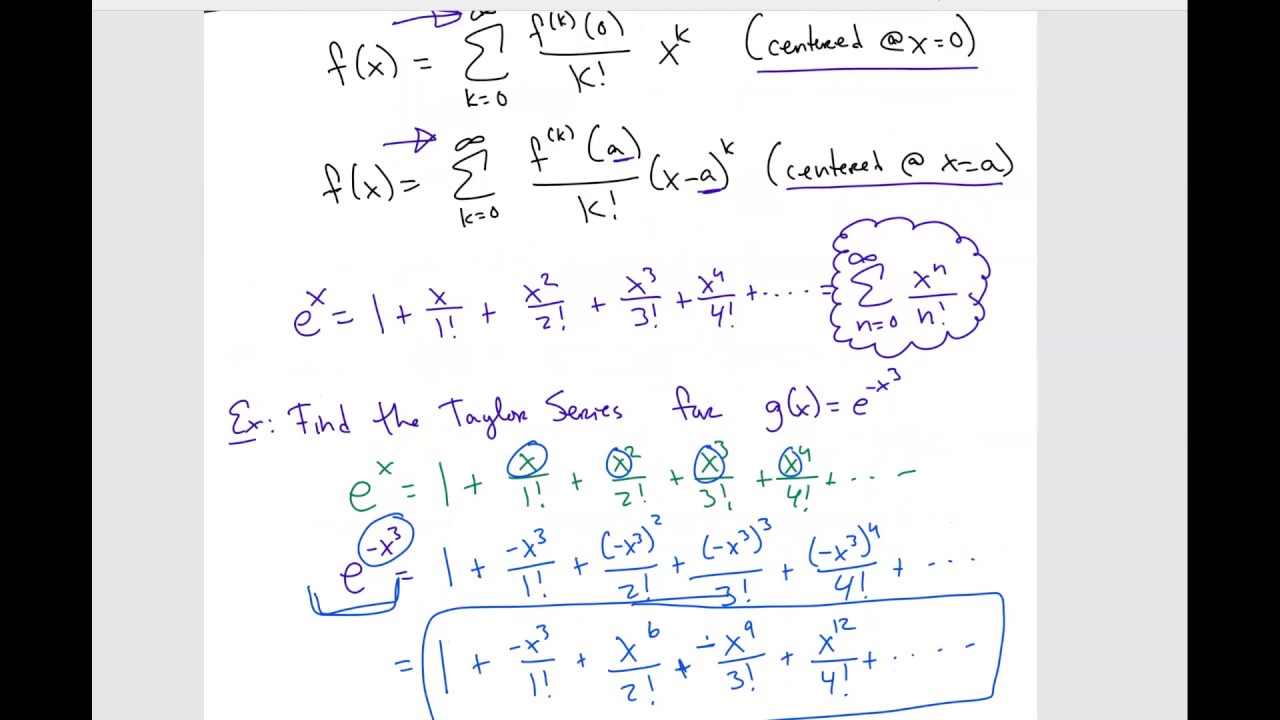 Math 122: Taylor Series Applications - YouTube