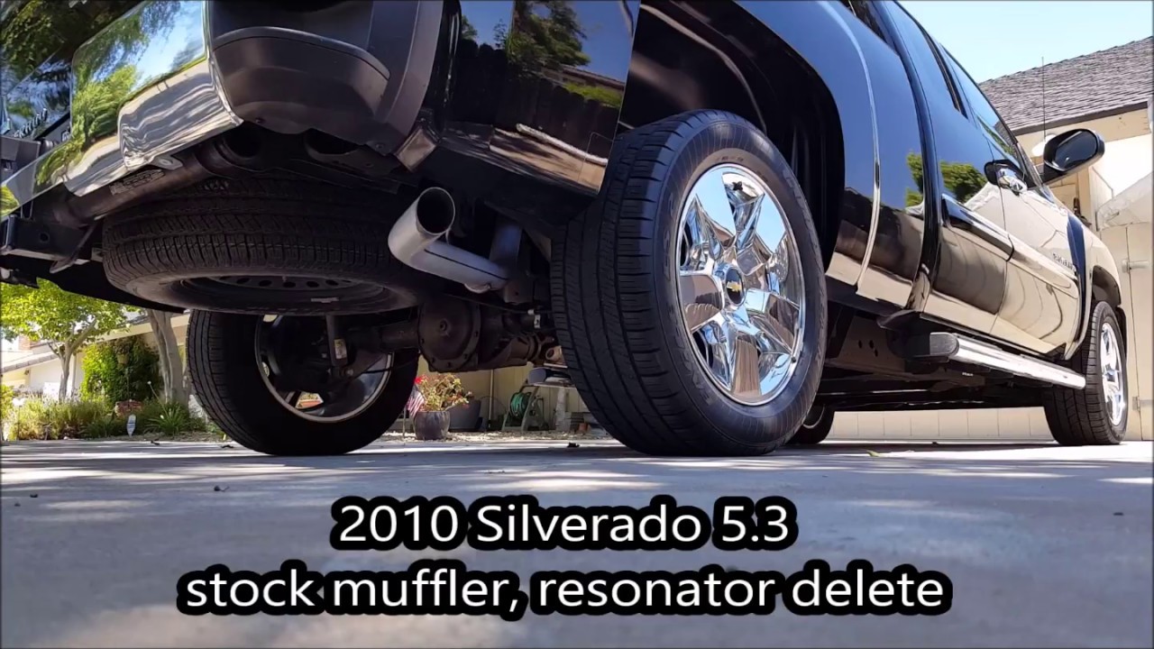 2010 Silverado 5.3 Magnaflow 11229 - YouTube