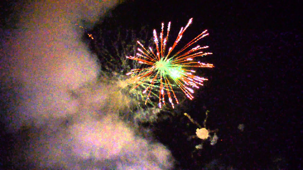 Fireworks show at Davidson County,NC Fair 2014 - YouTube