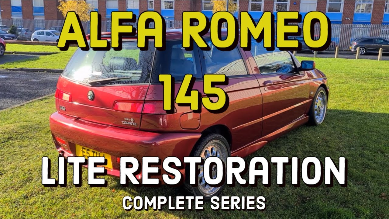 alfa 145 restoration complete series - YouTube