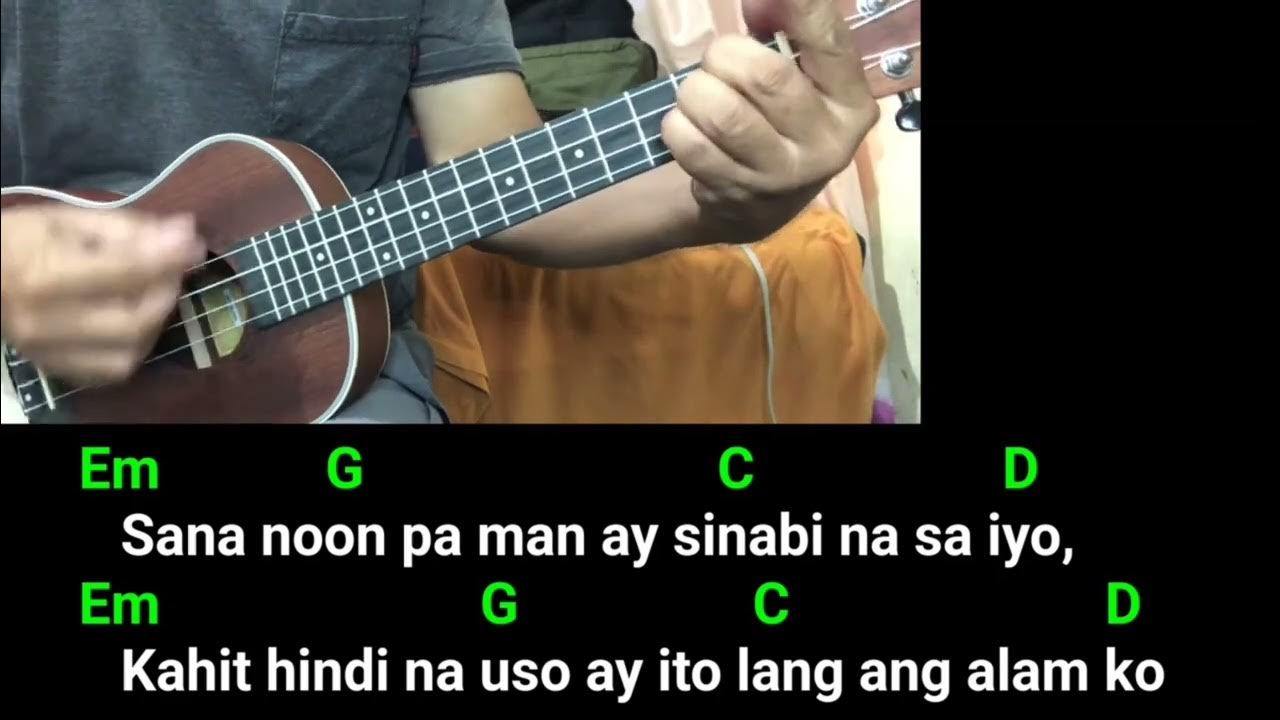 Ang Huling El Bimbo (Eraserheads) ukulele chords and lyrics - YouTube