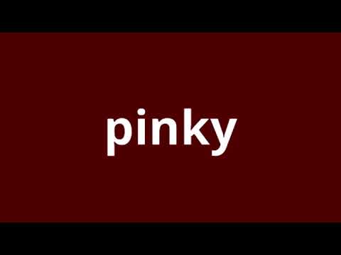what is the meaning of pinky. - YouTube