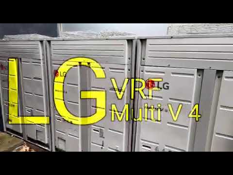 VRF LG MULTI V 4, Mostrando os componentes. - YouTube
