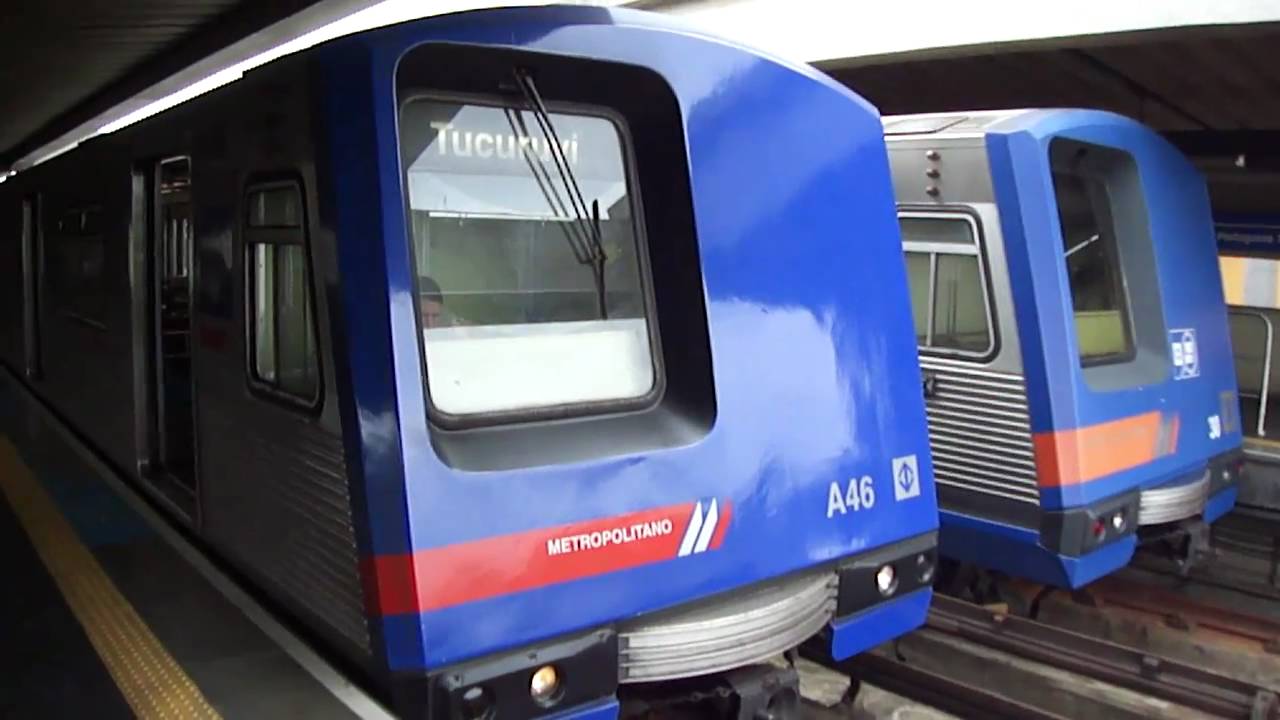 Metrô SP Frota A (Budd Mafersa) - YouTube