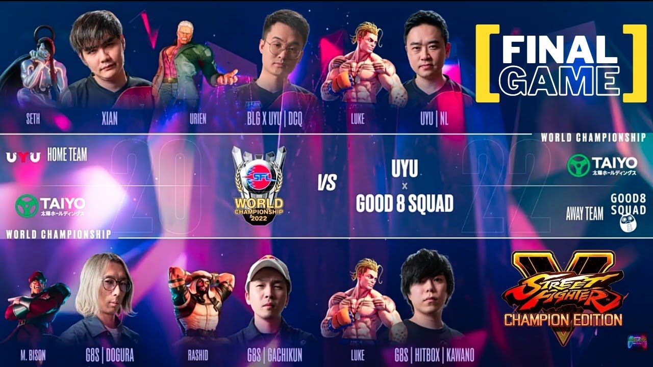 SFL WORLD CHAMPIONSHIP 2022 ( FINAL GAME ) : UYU VS GOOD8SQUAD - YouTube