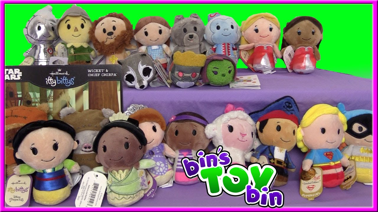 Hallmark Itty Bittys & Disney Tsum Tsum Plush Round-Up! | Bin's Toy Bin ...