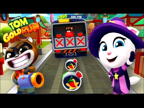 Talking Tom Gold Run - Supper ginger gold run 2023 - Mobilegameplay ...