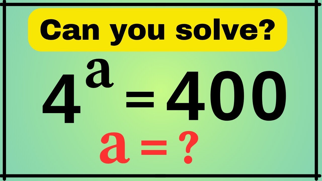 Japanese| A Super Interesting Algebra Olympiad Math Problem| Tricky ...