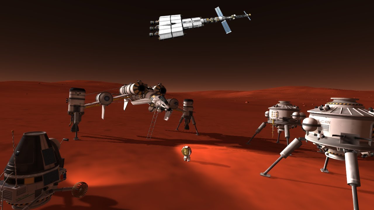 Kerbal Space Program Duna Base