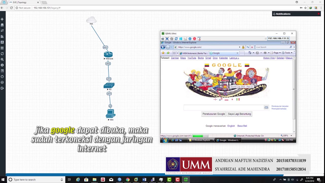 10 minute! How to Configure WEB PROXY MIKROTIK on EVE-NG Virtual ...