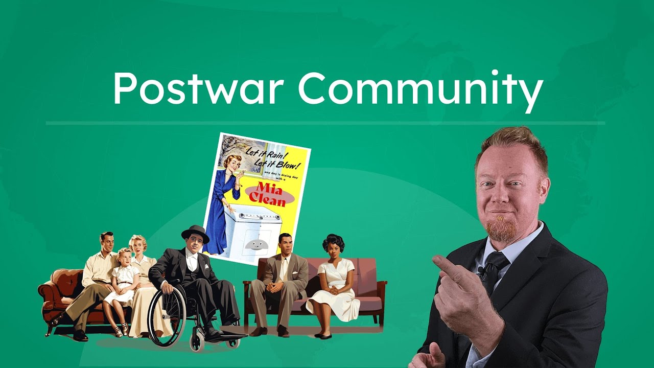 Postwar Community: Economic and Social Changes After World War II - YouTube