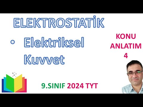 ELEKTROSTATİK-4  Elektriksel Kuvvet ( Coulomb Kuvveti )