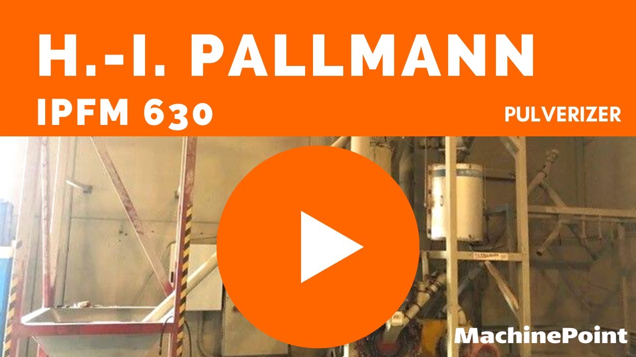H.-I. PALLMANN INNOVATION IPFM 630 Pulverizer | H.-I. PALLMANN ...