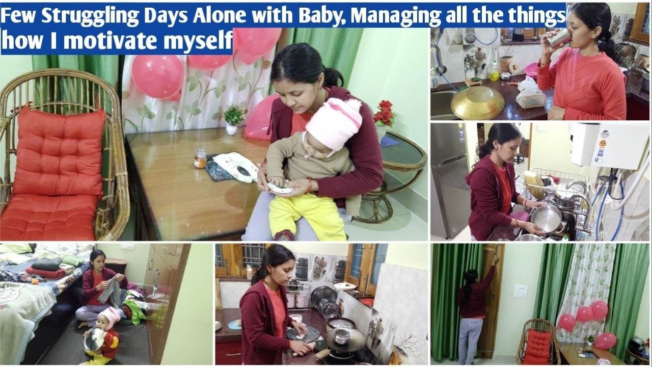 My Day With Managing Households with Baby In His Absence!!How I Manage ...