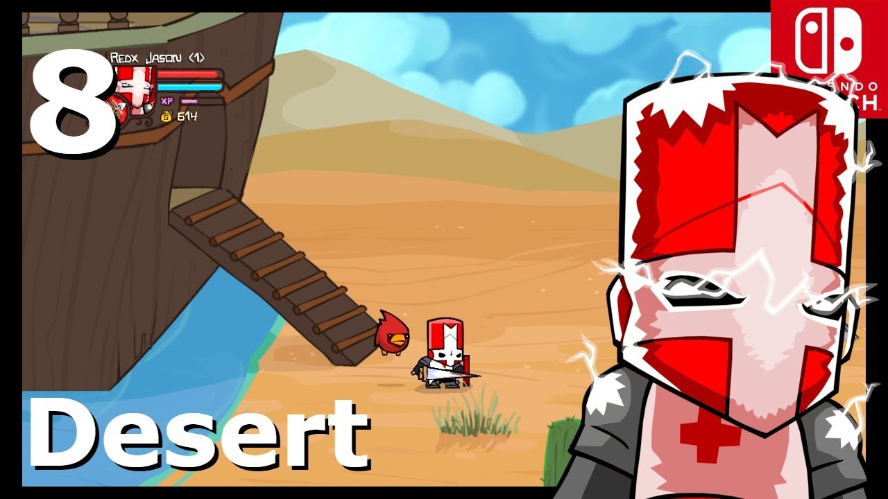 Castle Crashers (Switch Version) Part 8 - Desert - YouTube