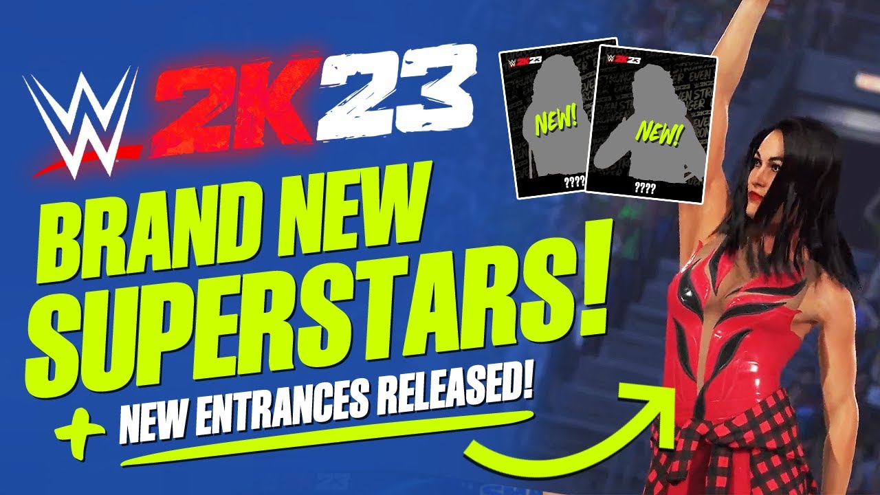 WWE 2K23: Brand New Superstars Revealed! New Entrance Videos ...