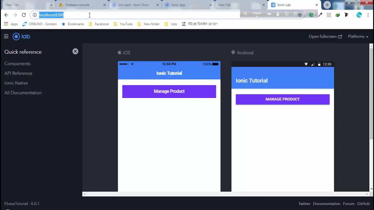 Edit Page Design and Show Data on Edit Page in Ionic | Ionic (Angular) Tutorial Part - 24 - YouTube