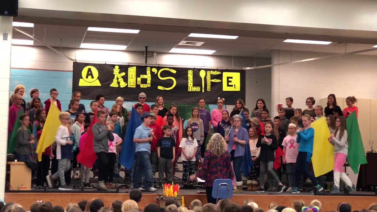 5th Grade Musical - Let the Games Begin - YouTube