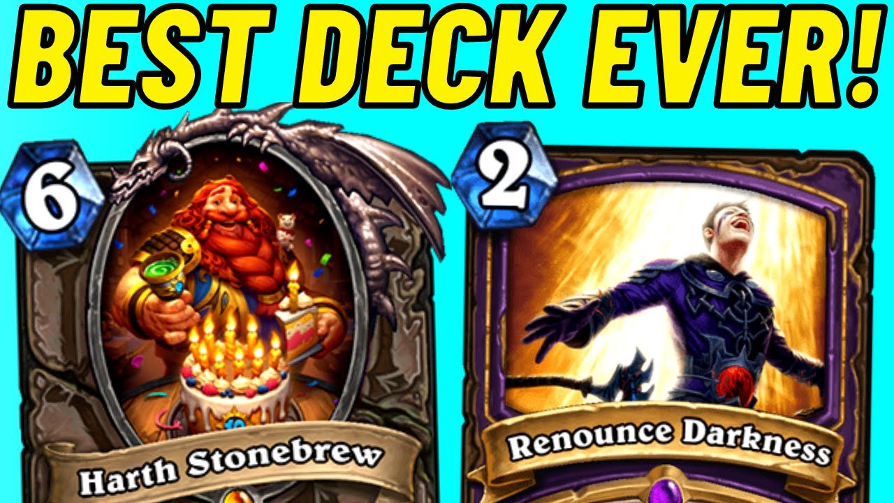 Harth Stonebrew is the BEST Hearthstone Card EVER Made!!! - YouTube