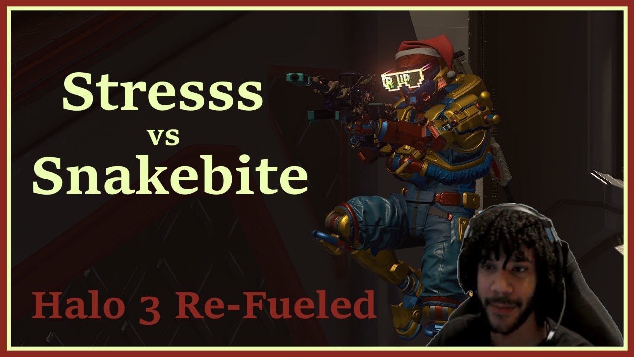 Stresss vs Snakebite in Halo 3 Re-Fueled Playlist - Narrows - YouTube