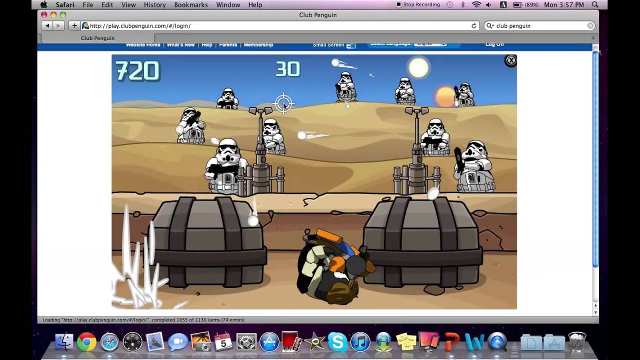 Club Penguin Stormtrooper Attack Final Pt - YouTube