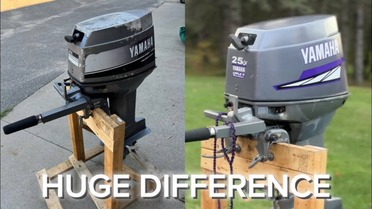 HOW TO RESTORE YAMAHA OUTBOARD COWLING - YouTube