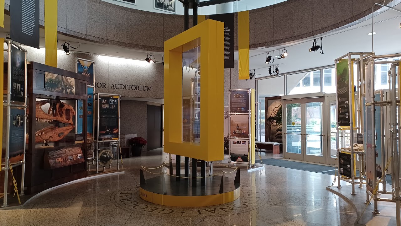 National Geographic Museum Permanent Exhibition - YouTube