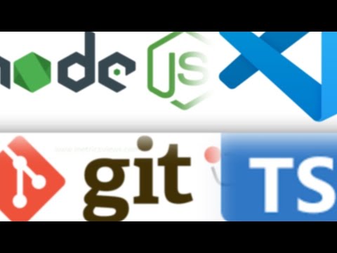How to install VS Code, node.js ,git and TypeScript in your PC or Laptop - YouTube