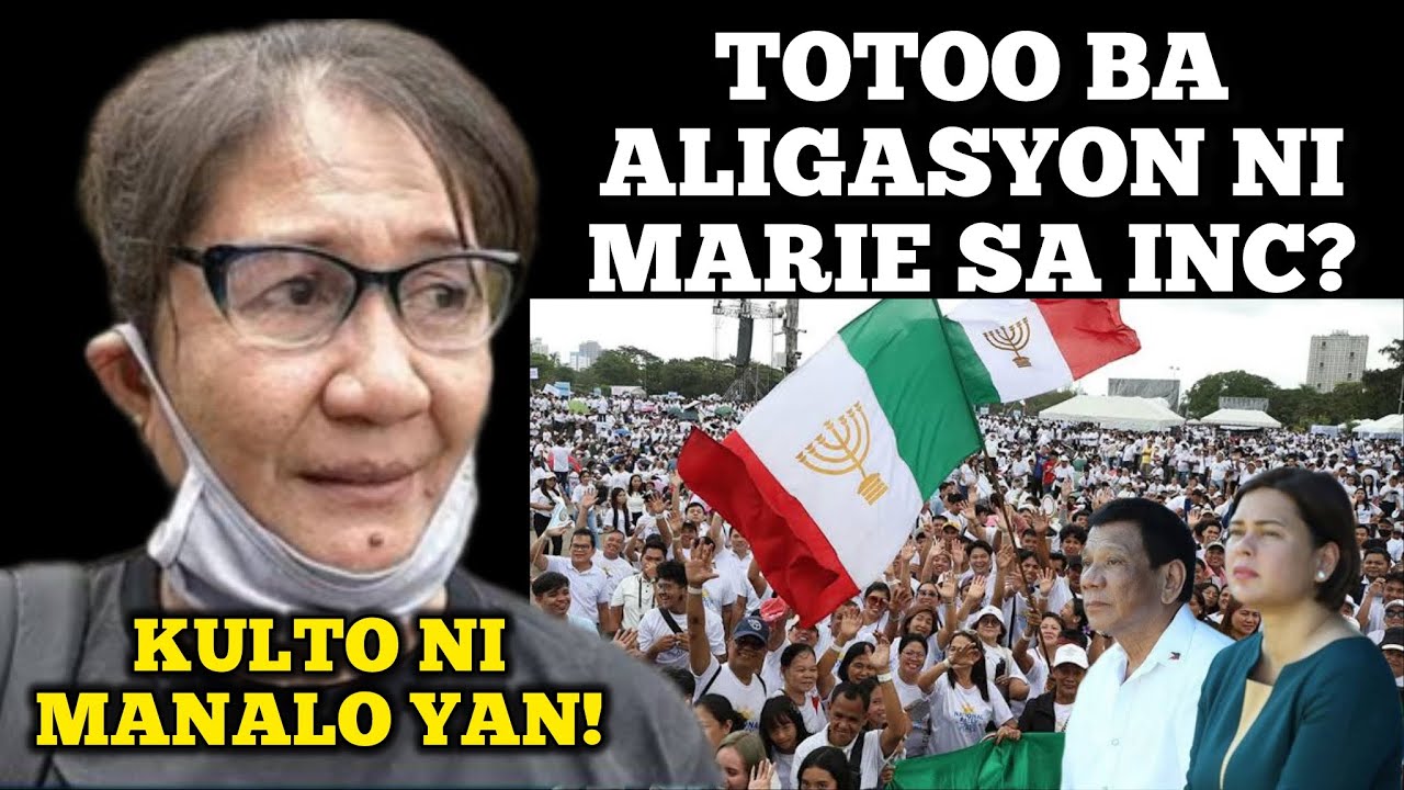ALING MARIE MATINDI ANG AKUSASYON LABAN SA INC? - YouTube