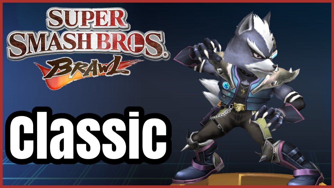 Super Smash Bros. Brawl - Episode 43 - Classic: Wolf - YouTube