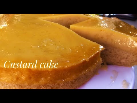 Fluffiest Steamed Custard Cake - YouTube