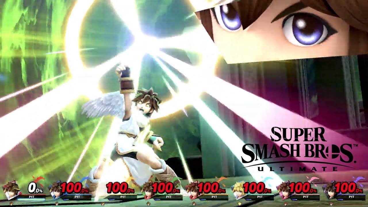 Super Smash Bros Ultimate 8 Player Final Smash Pit - YouTube