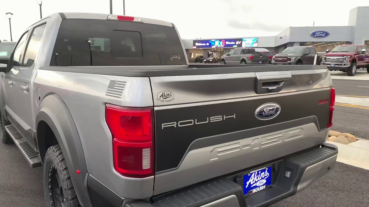 2020 Roush Ford F150 SC Iconic Silver Abyss Gray Lariat Supercharged ...