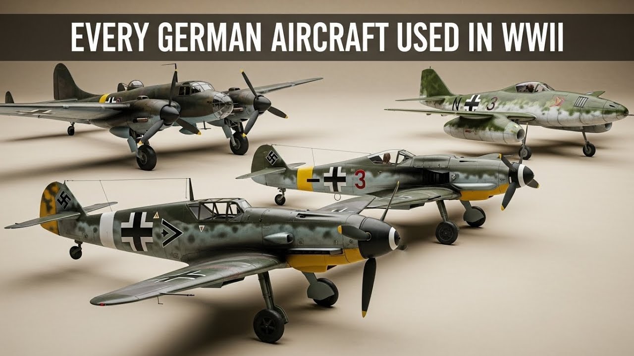 Germany’s Complete WWII Air Force | Aircraft Explained - YouTube