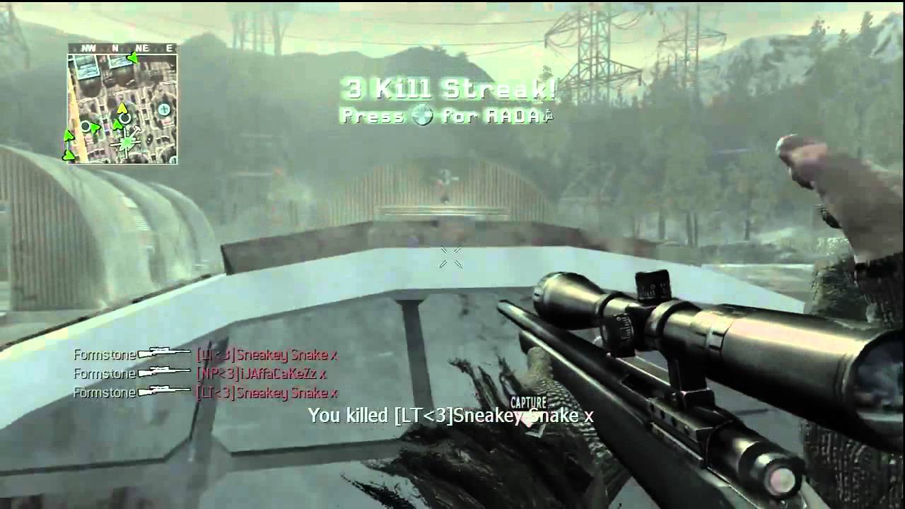 COD 4 - 5 Man Feed with R700! - YouTube