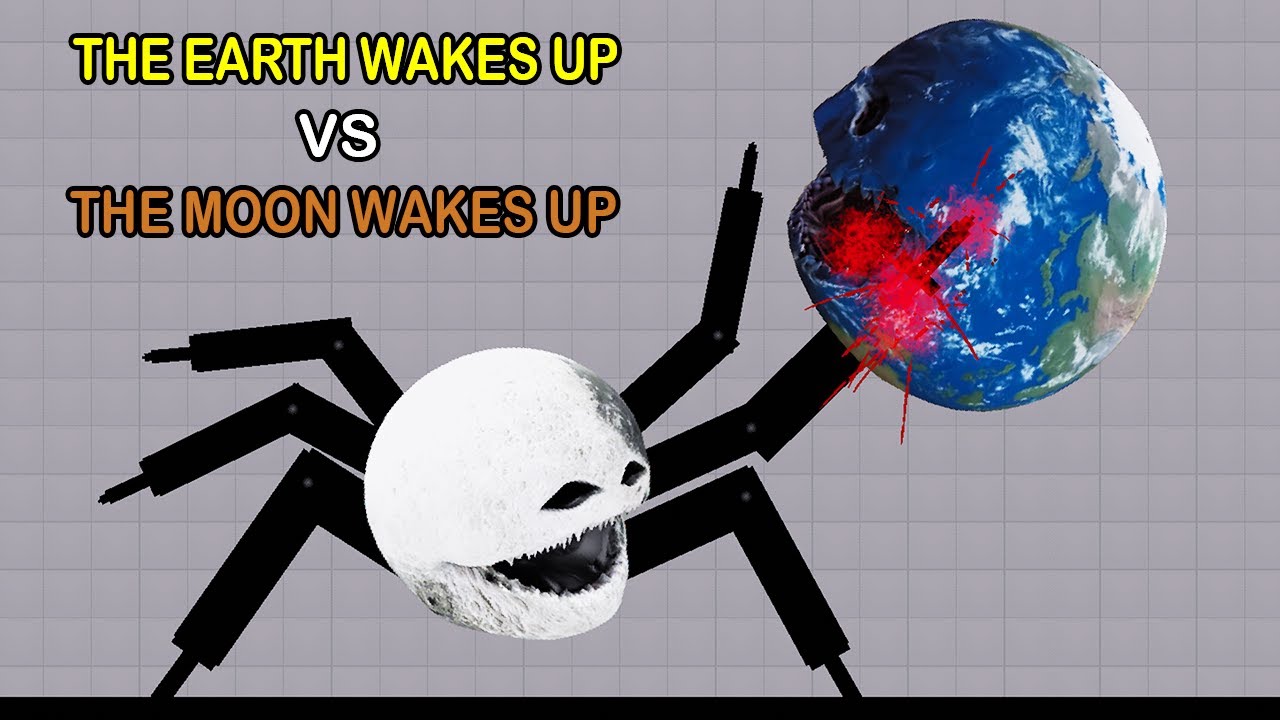 THE EARTH WAKE UP VS THE MOON WOKE UP - People Playground - YouTube