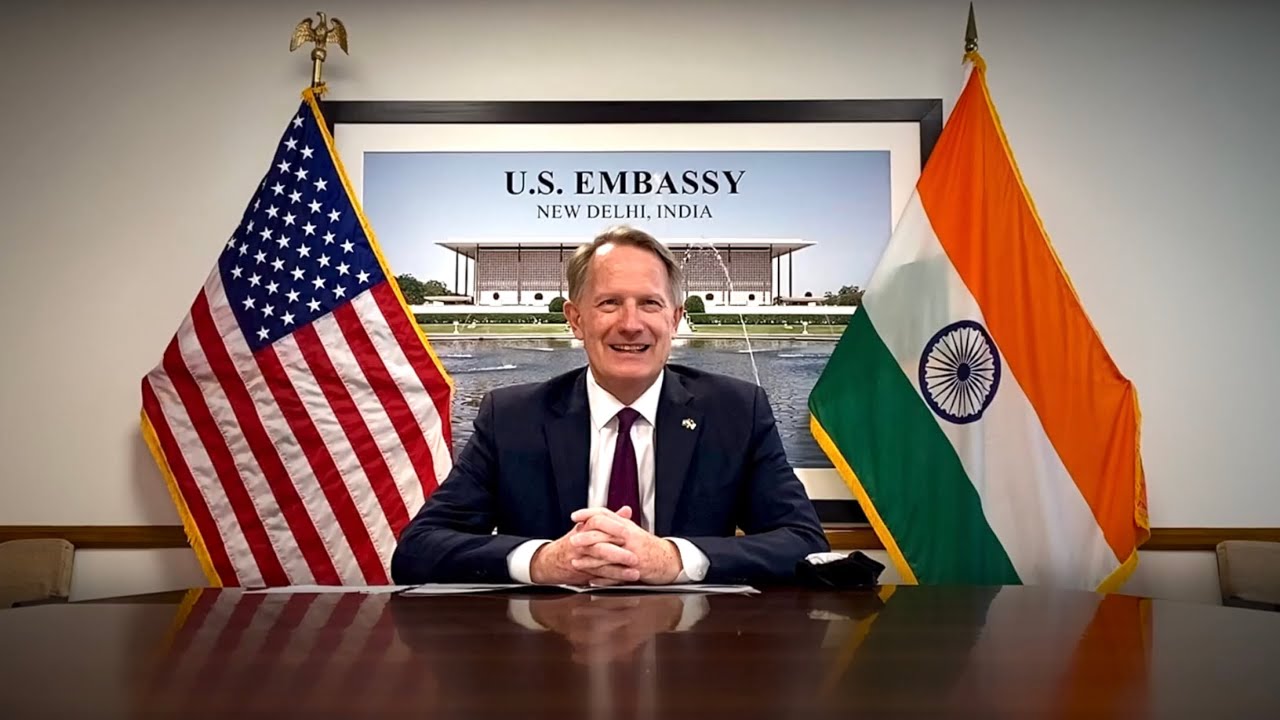 Welcome to Mission India, Chargé D’Affaires Daniel B. Smith - YouTube