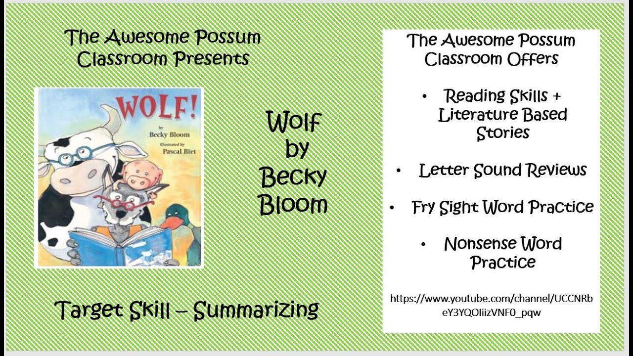 WOLF! by Becky Bloom - YouTube