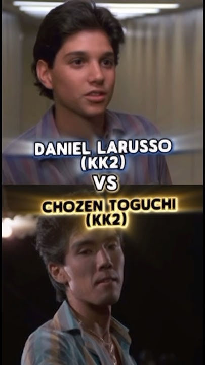Daniel Larusso vs Chozen Toguchi (Both Karate Kid 2) - YouTube
