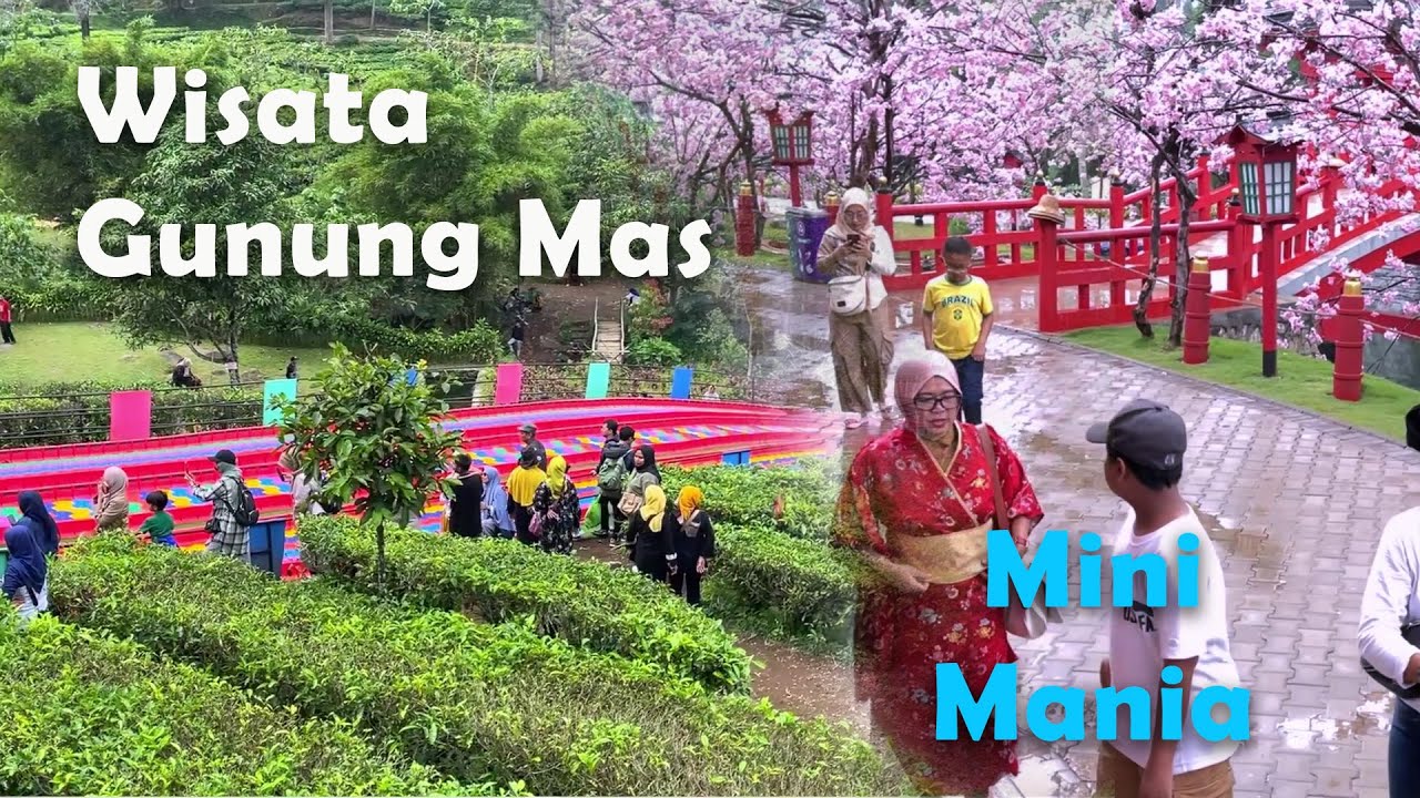 Puncak? Wajib mampir ke Wisata Gunung Mas dan Taman Mini Mania! - YouTube