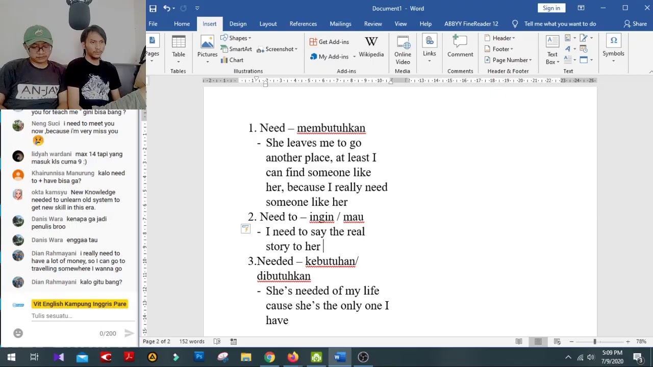 Live Streaming Vit English 9 July 2020 - YouTube