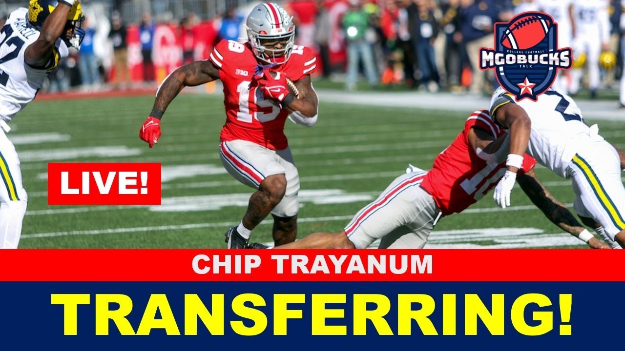 Chip Trayanum Transferring from Ohio State! - YouTube