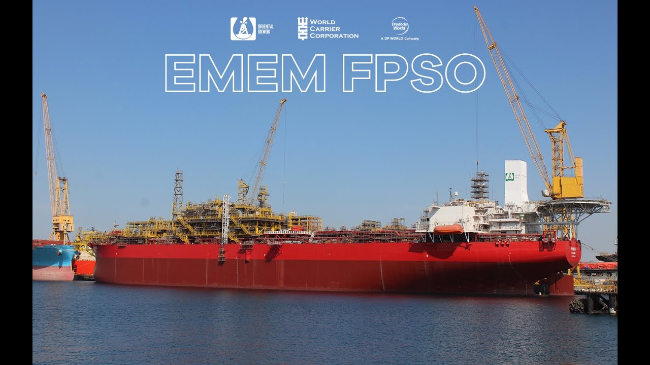 EMEM FPSO NAMING CEREMONY - YouTube