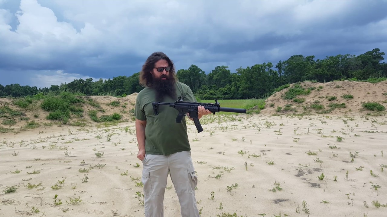 SIG MPX 9MM WITH THOMPSON MACHINE ISIS-2 9MM - YouTube