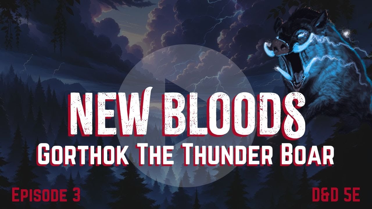 New Bloods: Gorthok the Thunder Boar - YouTube