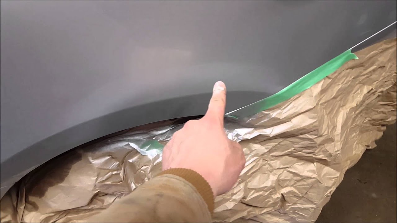 Body rust repair and paint with no compressor or fancy tools! blending ...