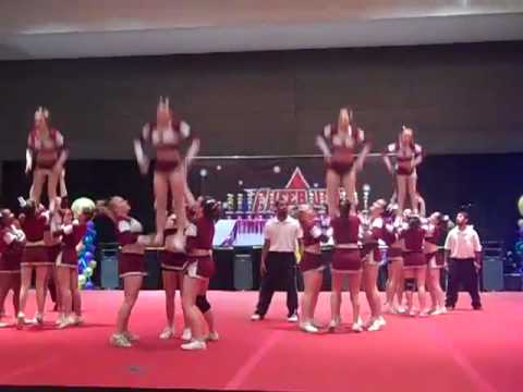 cheer usa cheer fx seniors - YouTube
